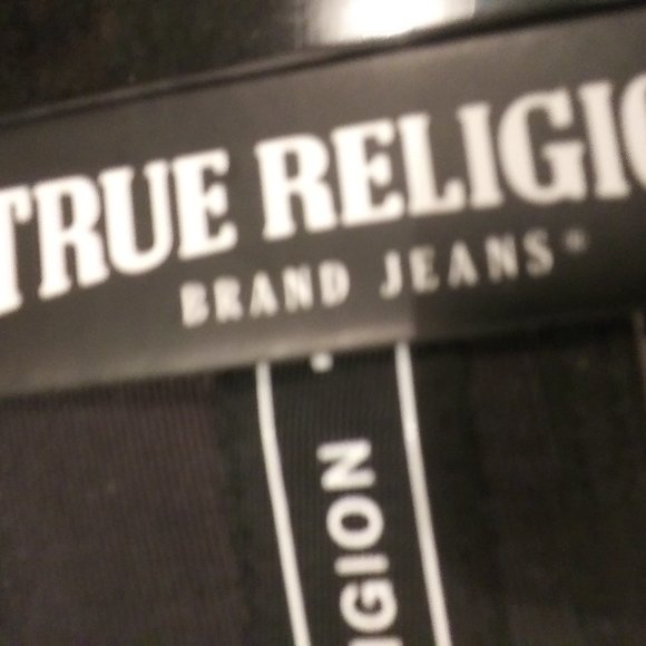 True Religion | Bags | True Religion Tri Fold Chain Black Wallet | Poshmark